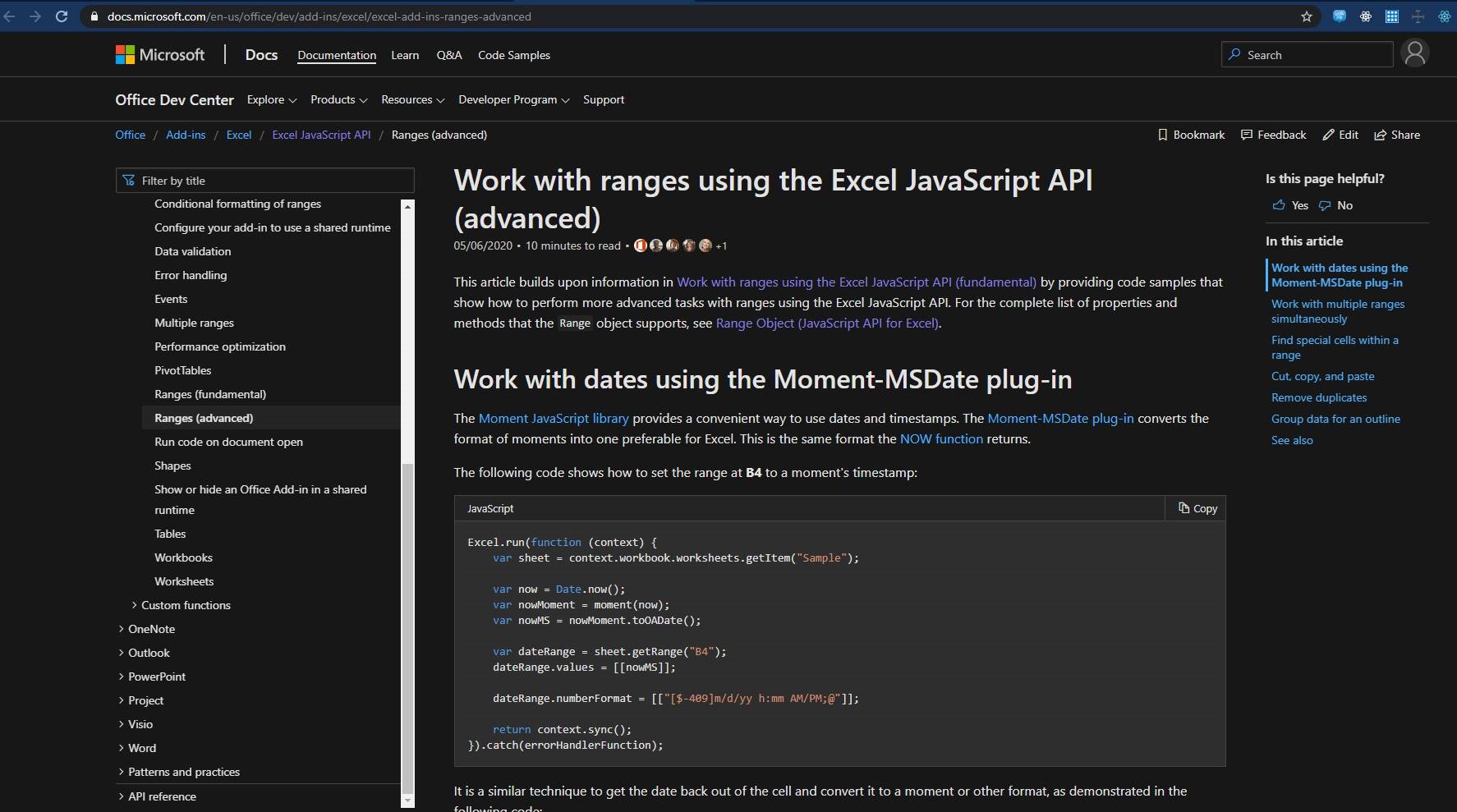Expand excel Range | Microsoft Community Hub
